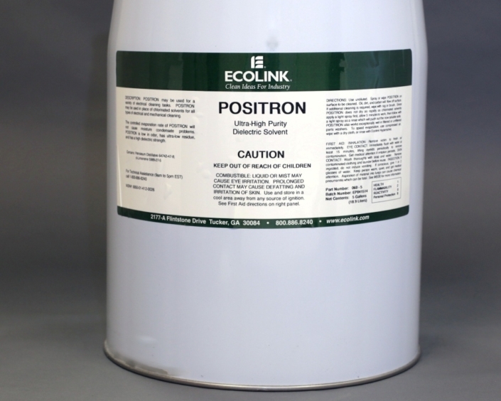 POSITRON - 5 Gallon Pail - Ultra-High Purity Dielectric Solvent-6850-01 ...